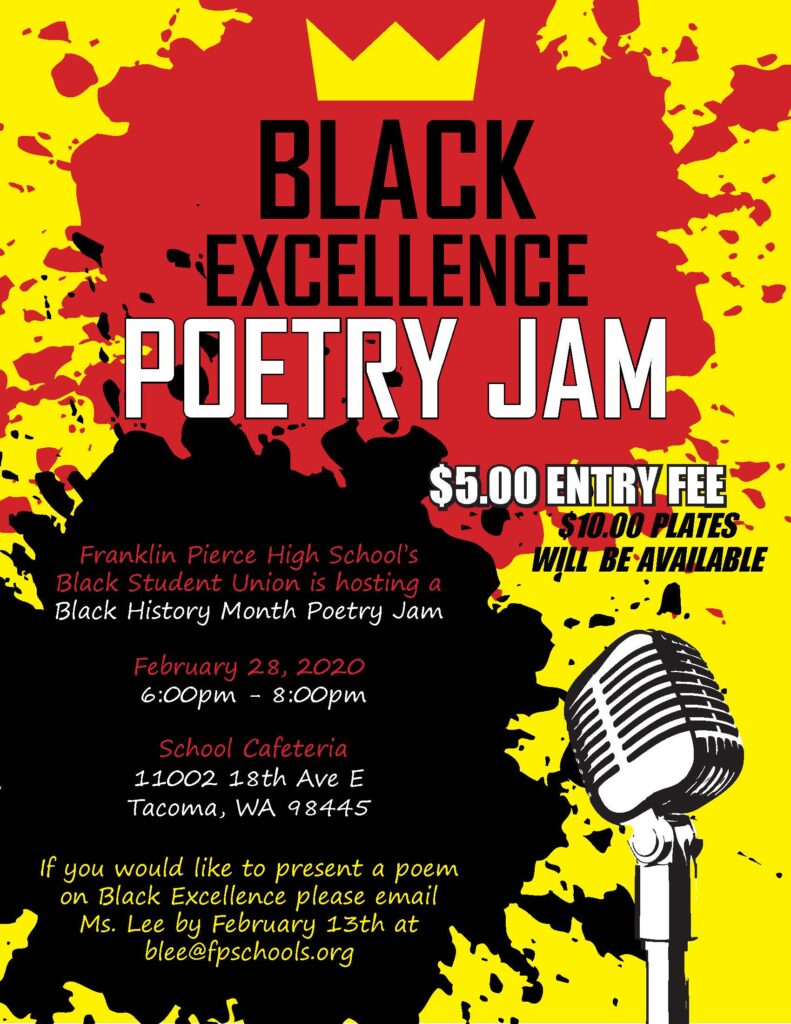 Black Excellence Poetry Jam – Graduate Tacoma